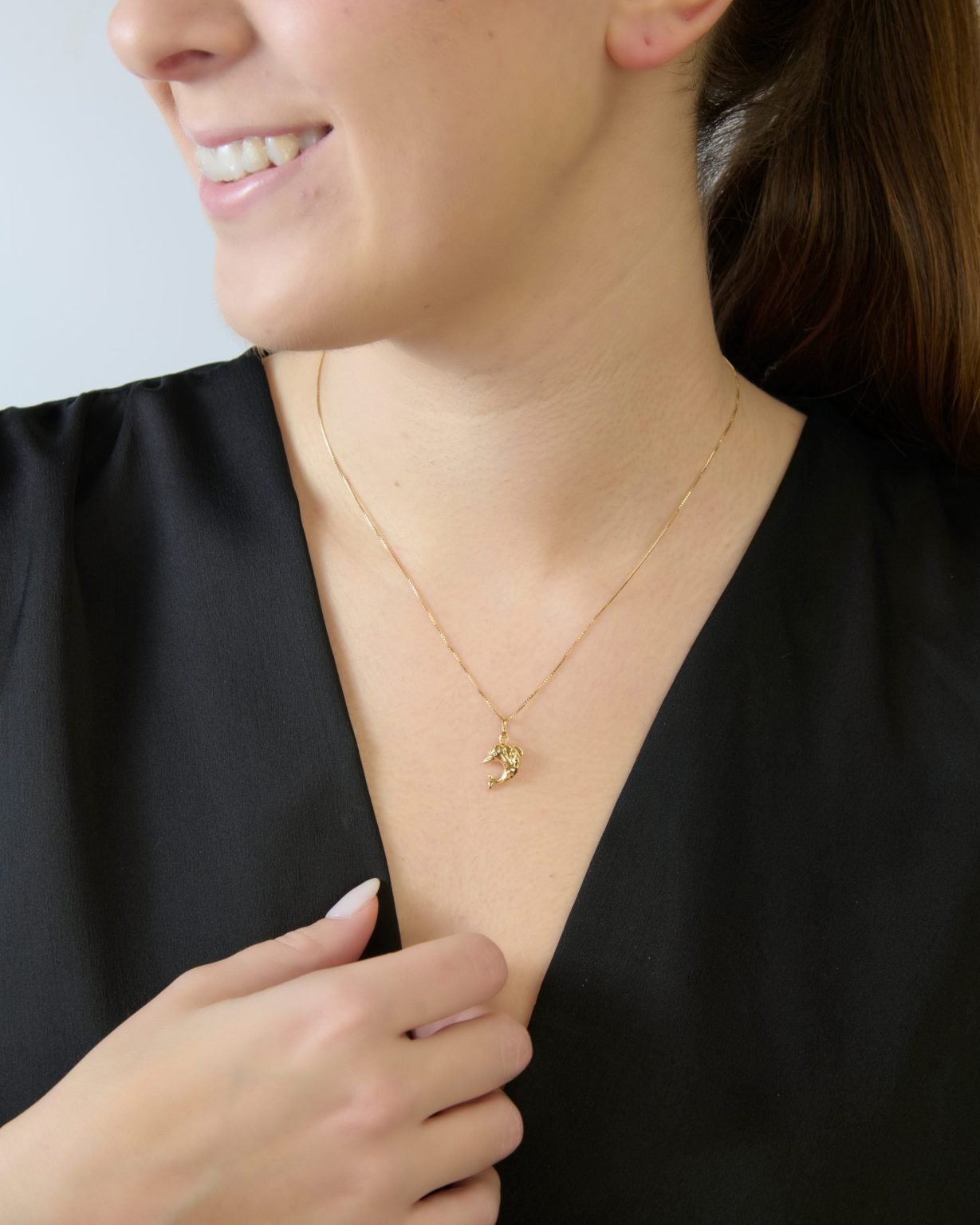 Ciondolo Quadrifoglio in Oro 18kt - Gioielleria Marchi Carlo